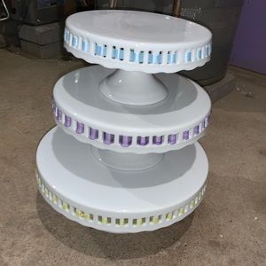 Dining | Fragile Cake Stands Difference Size | Poshmark